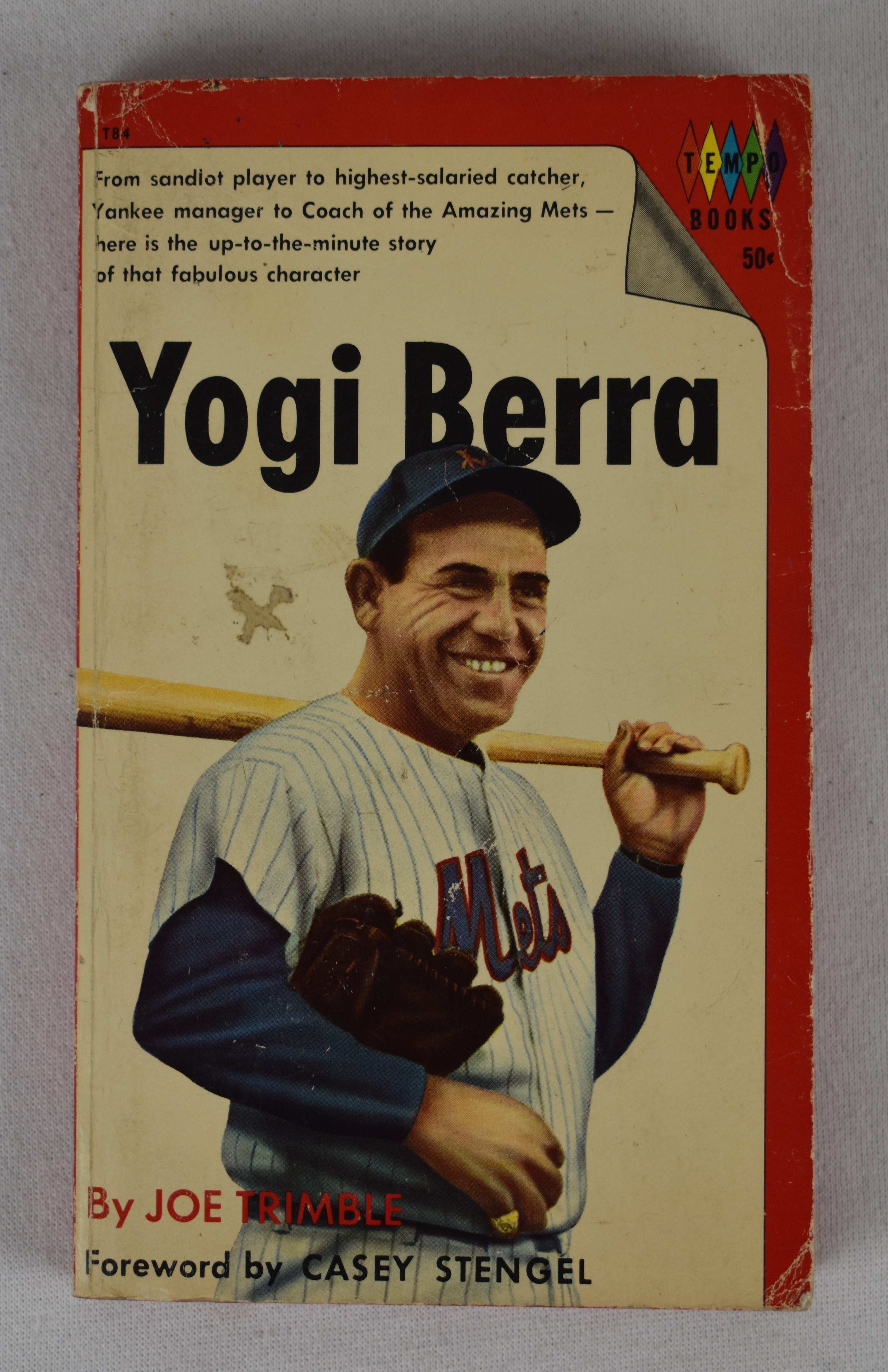 Lot Detail Yogi Berra Autographed Book